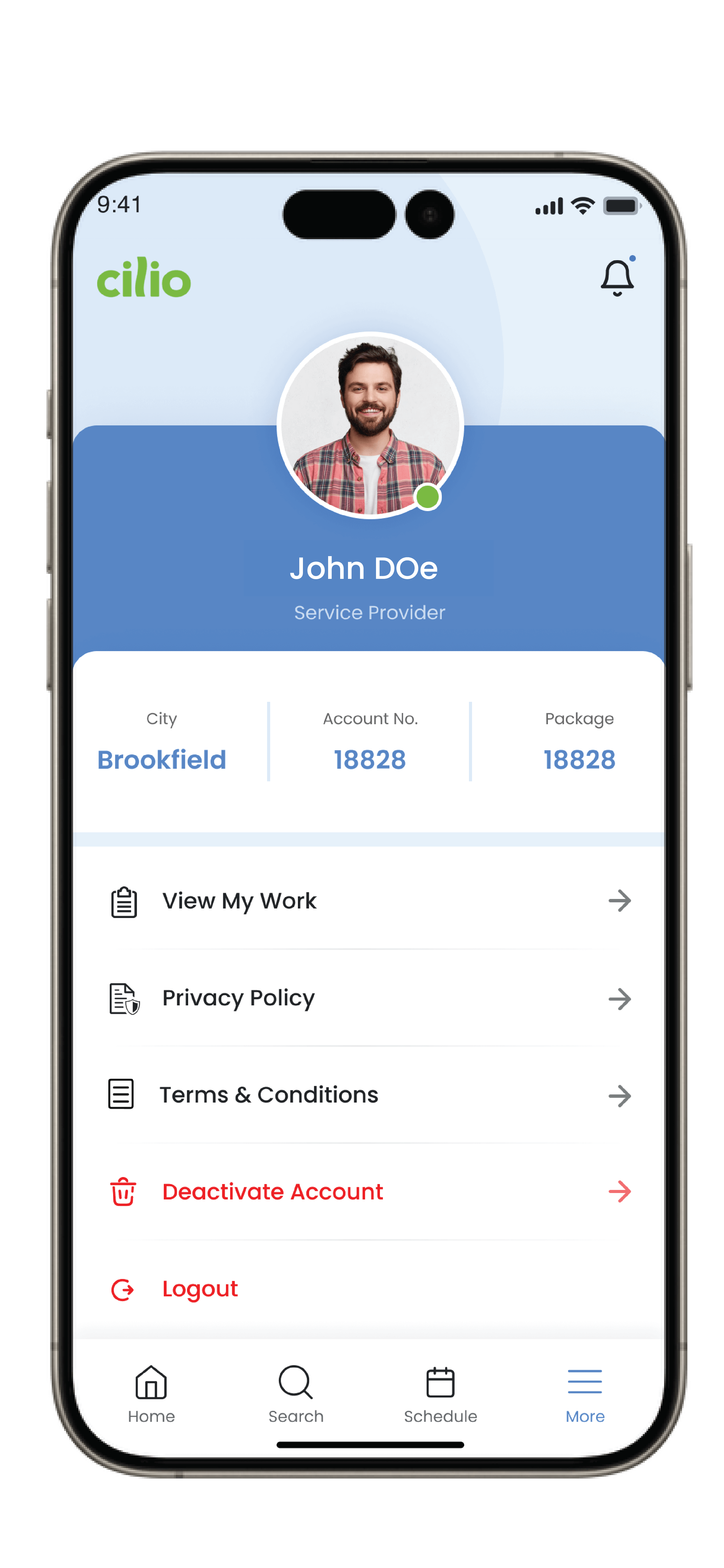 Mobile App - Cilio CIO